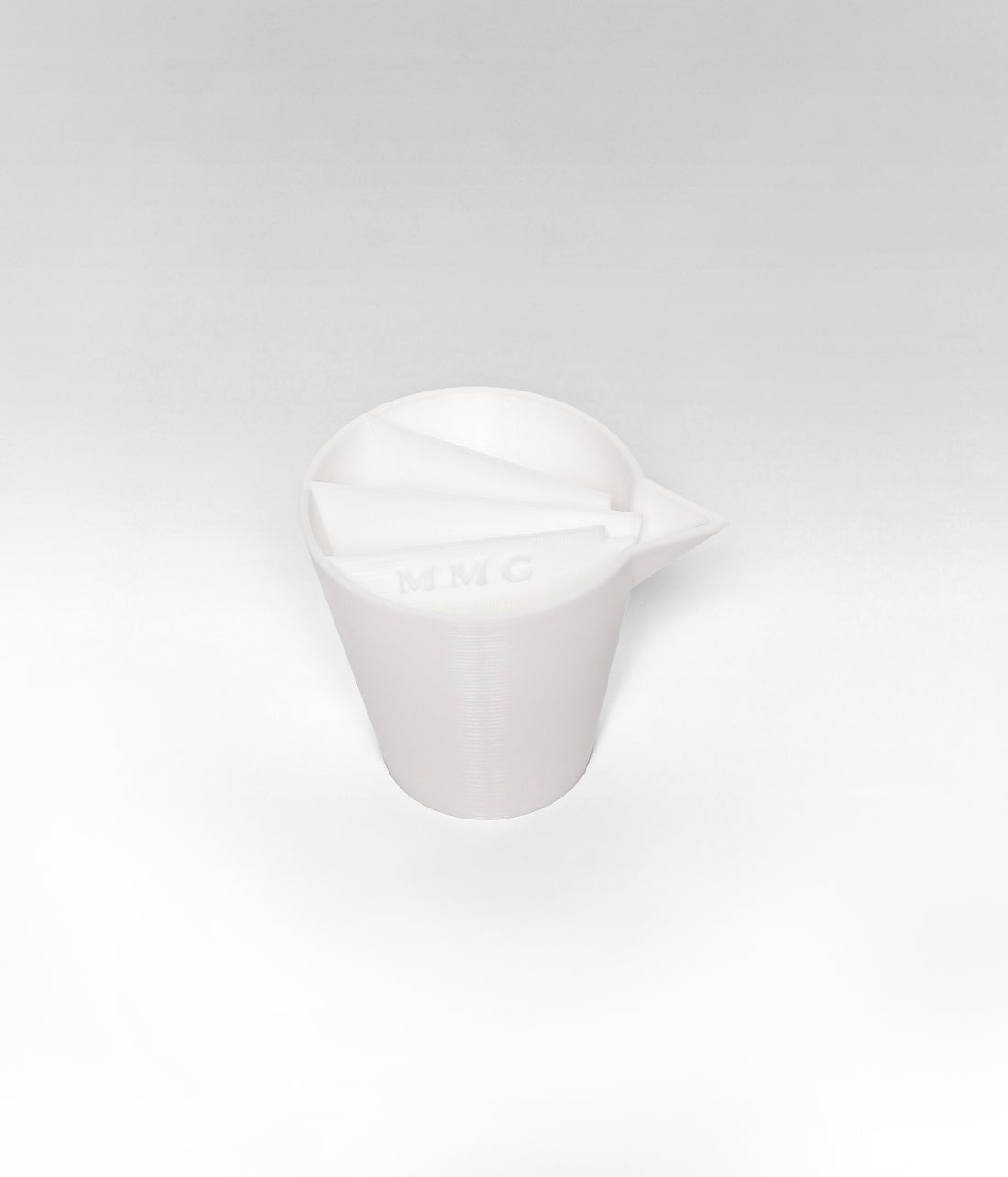 Acrylic Pouring Plastic TRIPLE Split Cup 10 or 16 oz with 4 compartmen ...
