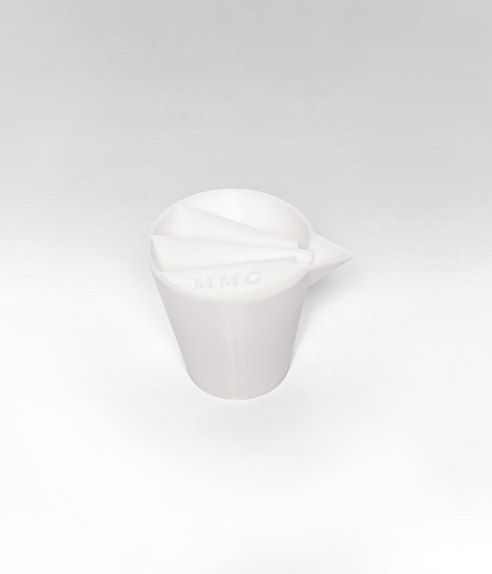 Acrylic Pouring Plastic TRIPLE Split Cup 10 or 16 oz with 4 compartmen ...